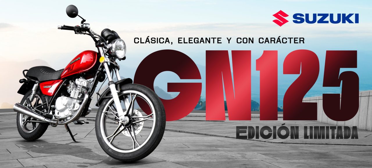 Suzuki GN125 Edición Limitada - Motos Suzuki Guatemala