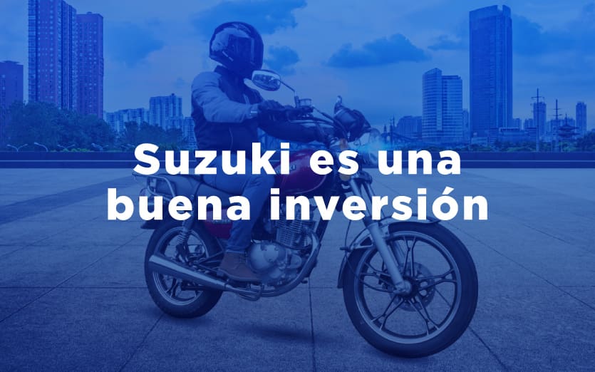 Suzuki es una buena inversión - Motos Suzuki Guatemala