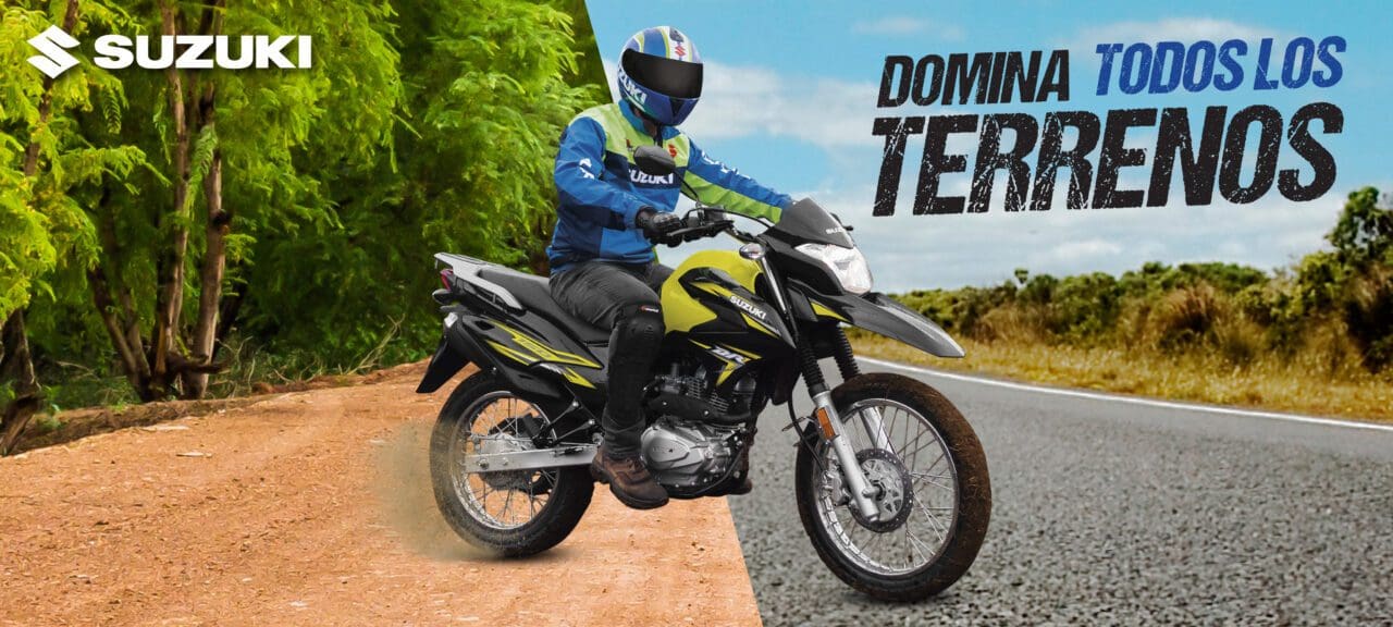 Suzuki DR150, doble resistencia - Motos Suzuki Guatemala