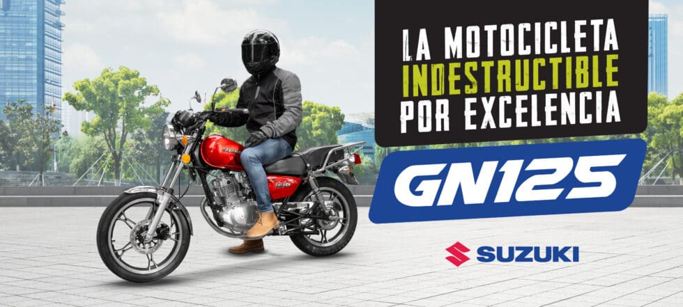 Suzuki GN125F, la preferida - Motos Suzuki Guatemala