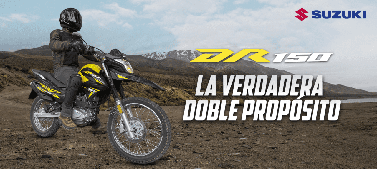 Conquista nuevos terrenos con una Suzuki DR150 - Motos Suzuki Guatemala