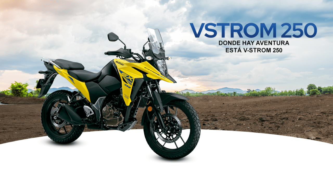 V Strom250 Motos Suzuki Guatemala