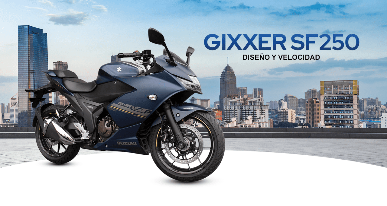 Gixxer SF250 - Motos Suzuki Guatemala